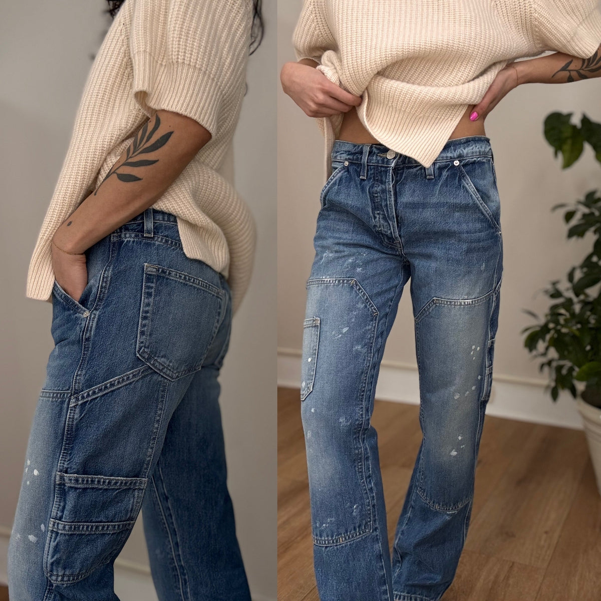 Frame Le Slouch Jeans, 24 – Haberdashery Resale Clothing Co.