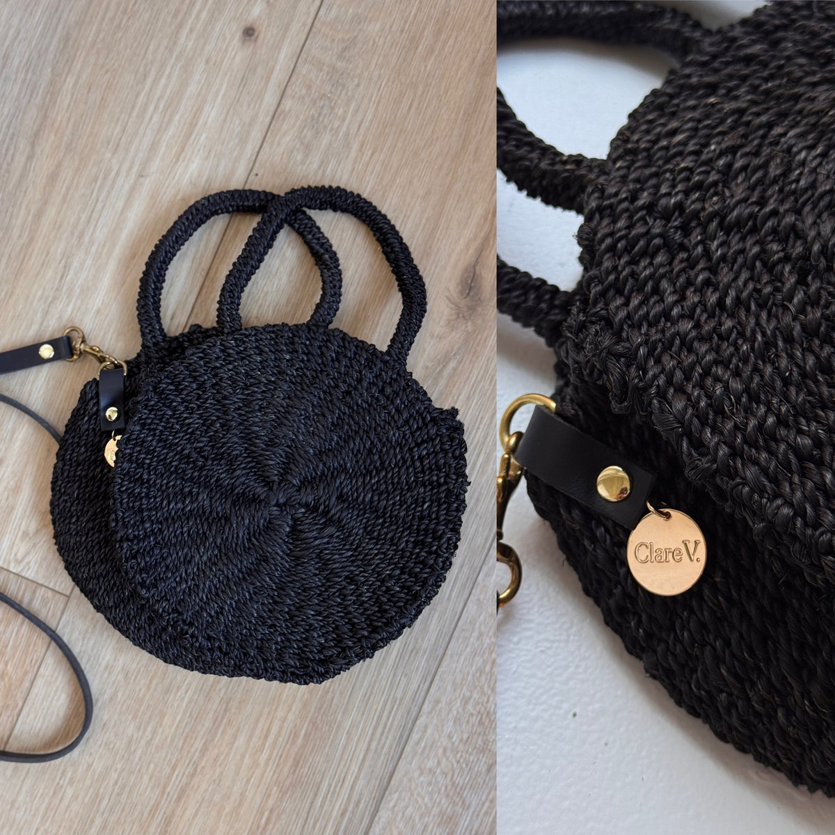 Clare V Black Raffia Crossbody – Haberdashery Resale Clothing Co.