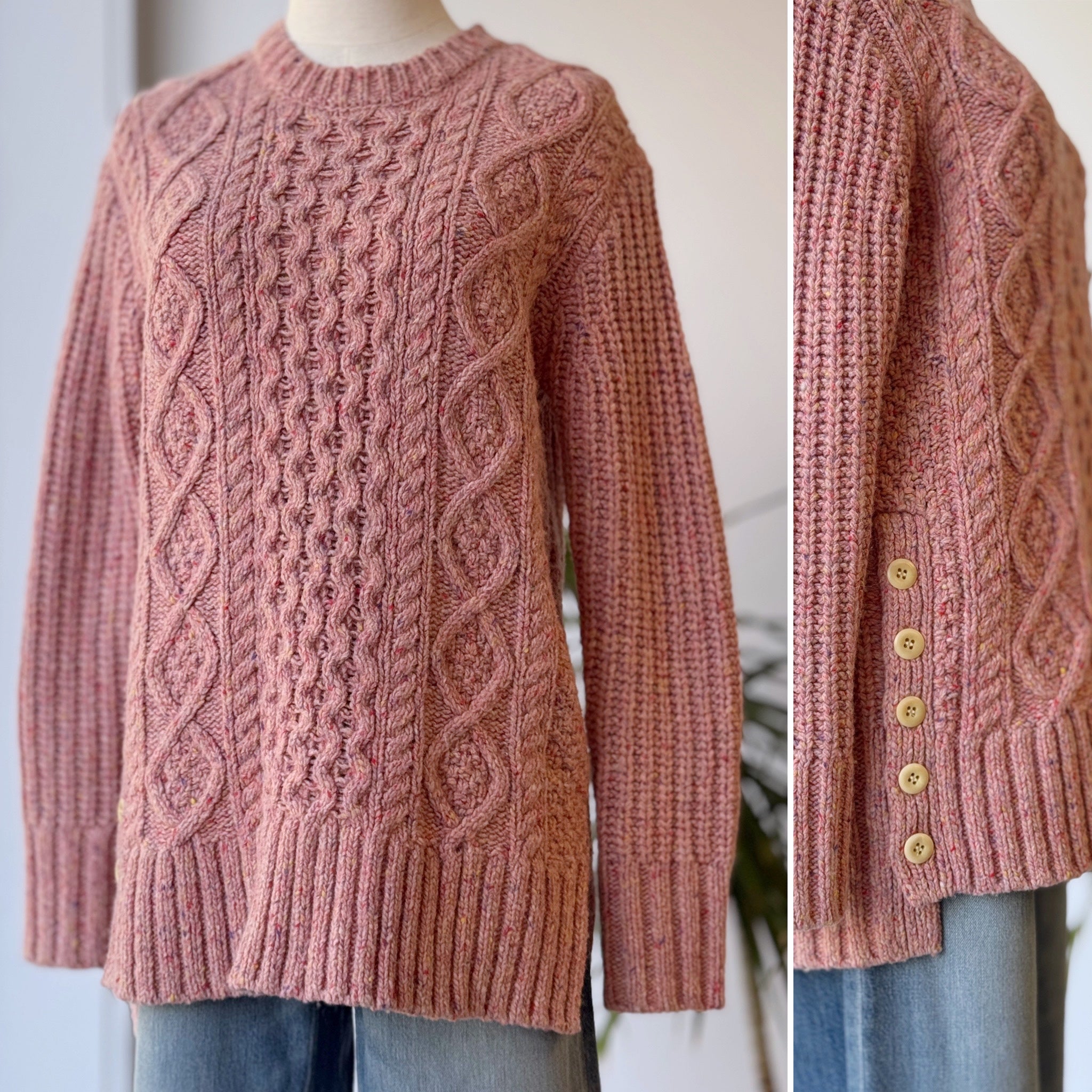 Alex Mill Knit Side Button Sweater, XSmall – Haberdashery Resale ...